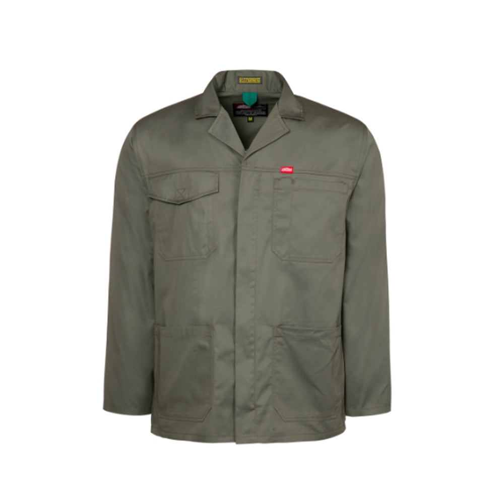 JONSSON POLYCOTTON WORK JACKET COLOUR-OLIVE SIZE-XL - Cosmo Group