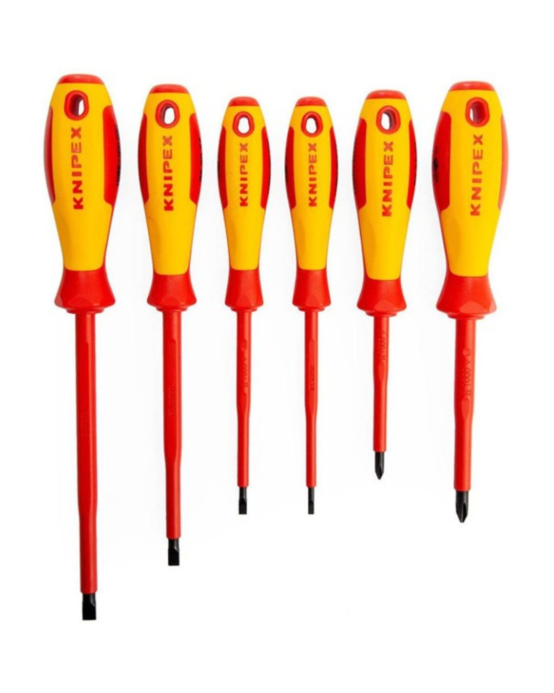 KNIPEX S/DRIVER SET - 6 PIECE SOFT FINISH - Cosmo Group