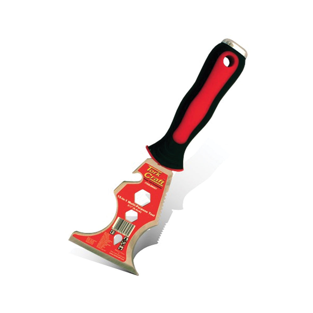 TORK CRAFT SCRAPER 15-IN-1 MULTI-PURPOSE TOOL STAINLESS STEEL - Cosmo Group