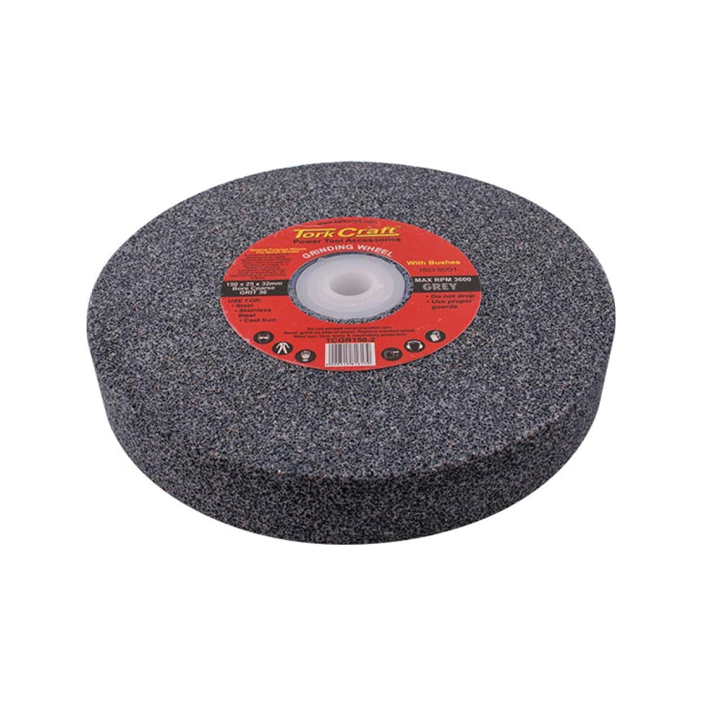 TORK CRAFT ALUMINIUM OXIDE GRINDING WHEEL GRIT 36 - Cosmo Group