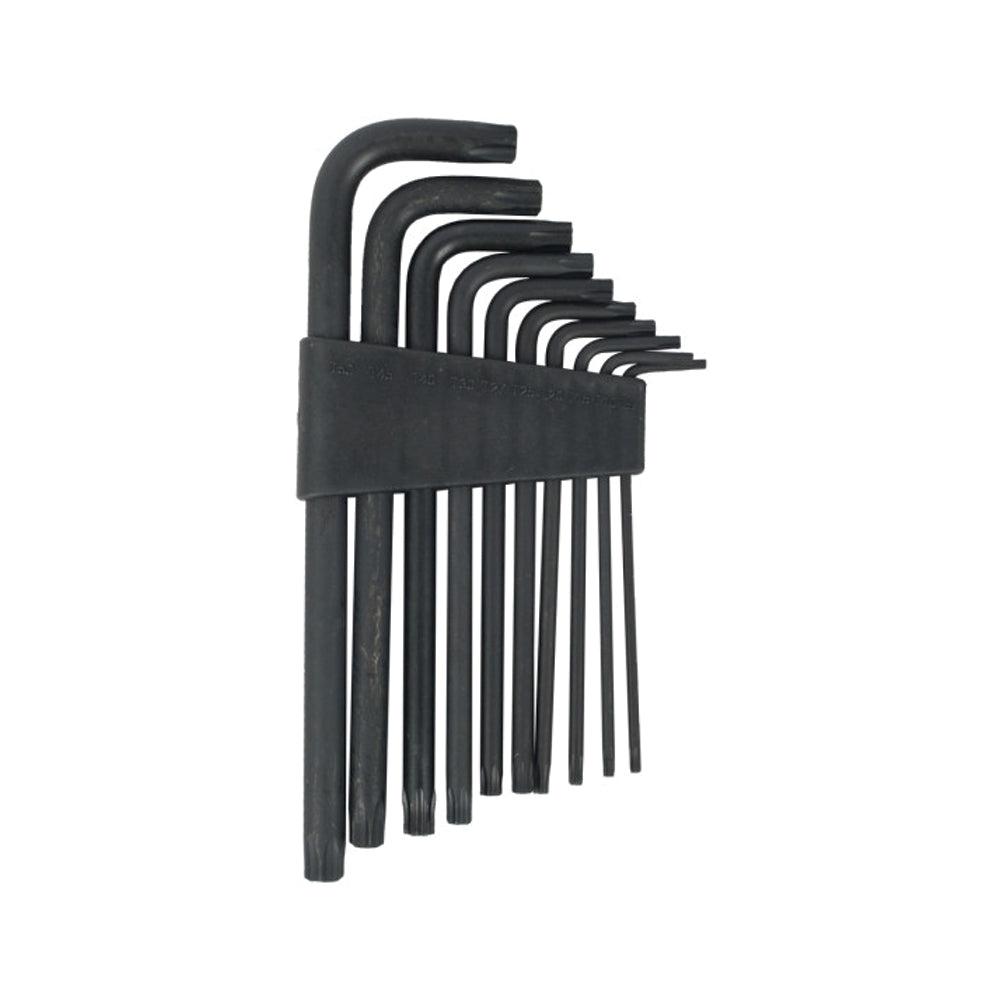 TORK CRAFT TORX KEY SET 10PC T9-T50 CR-V CARDED - Cosmo Group