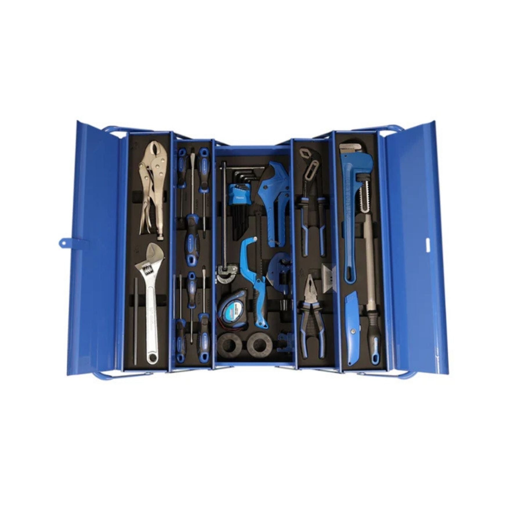 TRADE PROFESSIONAL PLUMBERS TOOLKIT 37PC - Cosmo Group